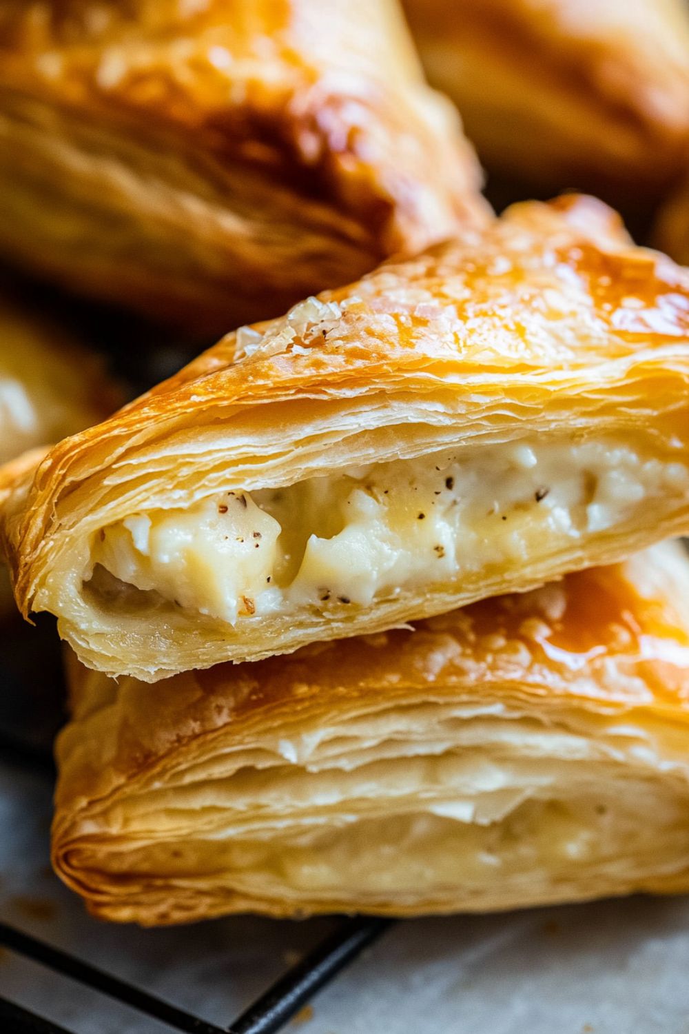 Puff Pastry Chicken Pockets - Pastry Recipes