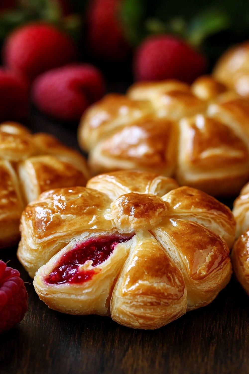 Puff Pastry and Raspberry Jam - Pastry Recipes